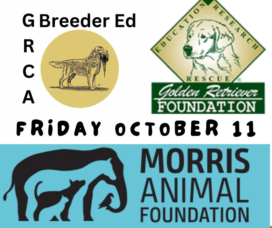 GRF Educational Event at the National - Golden Retriever Club of America